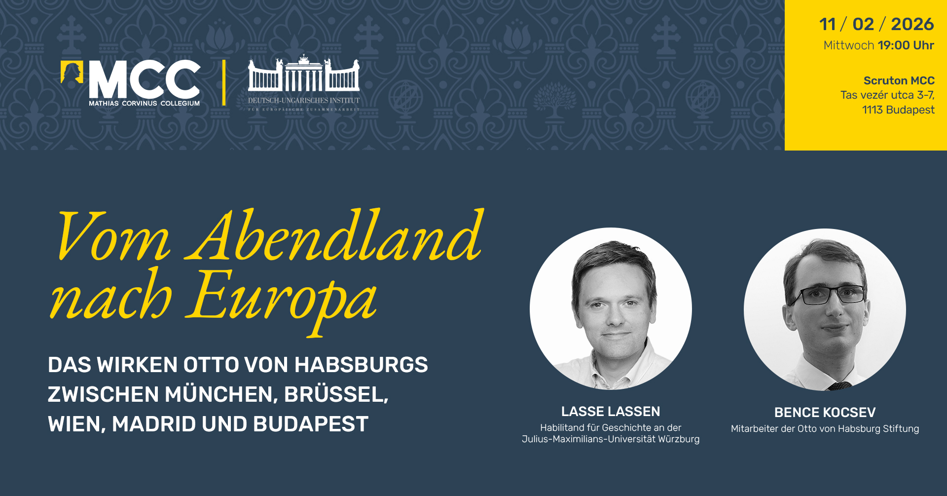 Vom Abendland nach Europa: Das Wirken Otto von Habsburgs zwischen ...